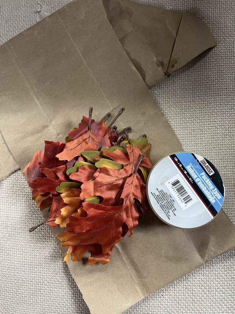 Fall Tape Tree - Toddler Activity - Beauty Within the Hills